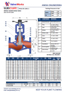Bellow Seal Globe Valve – ANEKA ENGINEERING